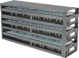 Upright Freezer Drawer Rack | Storage of 375 Tubes Blood Sample Tubes