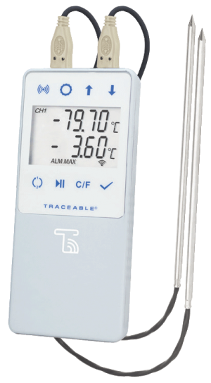 TraceableLIVE® WiFi Datalogging Refrigerator/Freezer Thermometer with ...