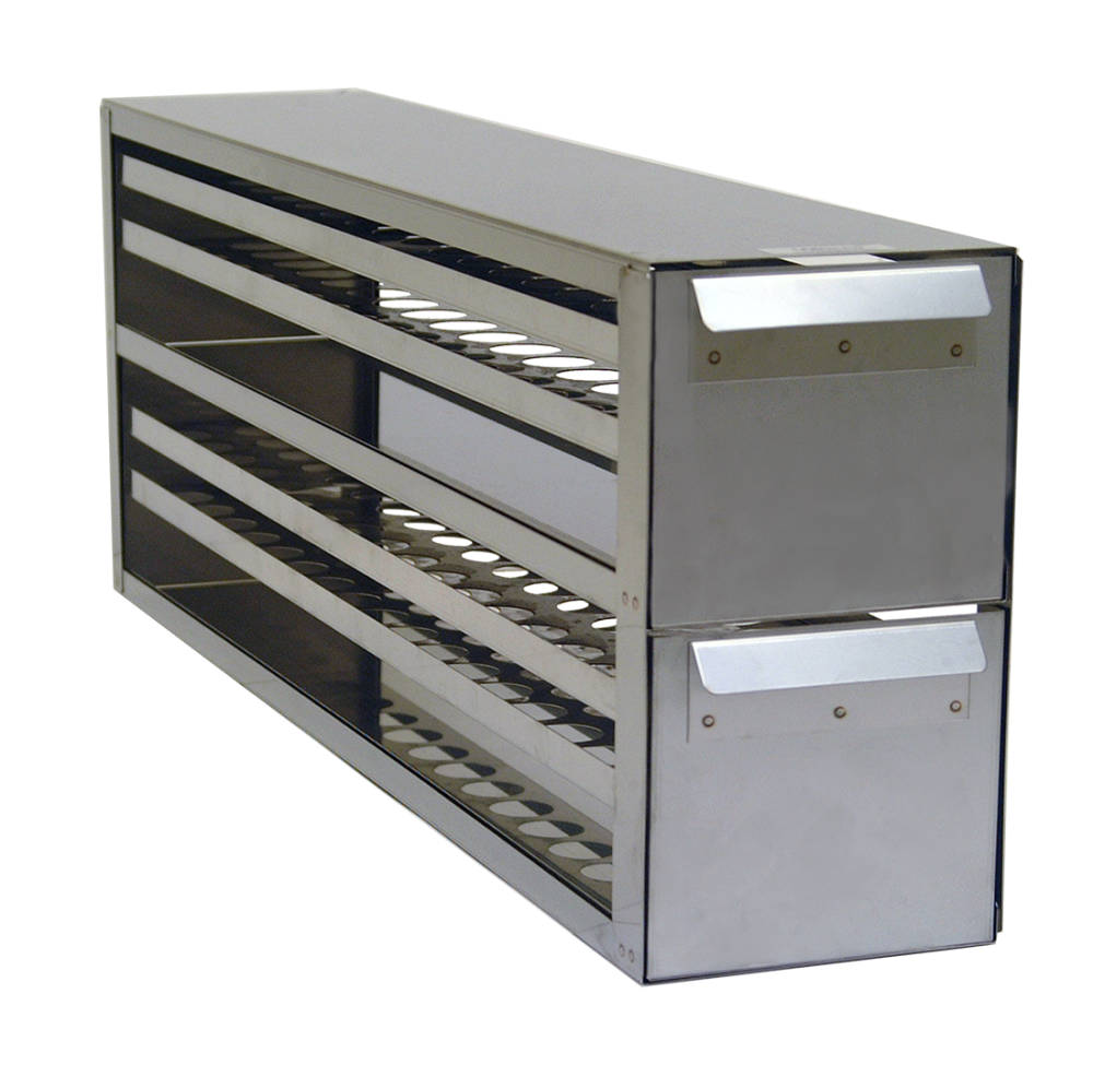Upright Freezer Drawer Rack for 50ml Centrifuge Tubes | 112 Tubes