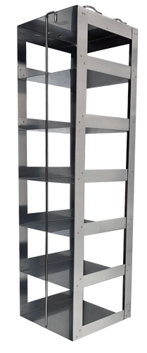 Value Series Vertical Rack for Standard 3" Boxes- Rack Only - 6 Boxes ...