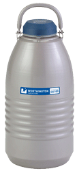 CX100 Vapor Cryogenic Shipper with 11" Canister (Capacity: 102 x 2.0mL ...