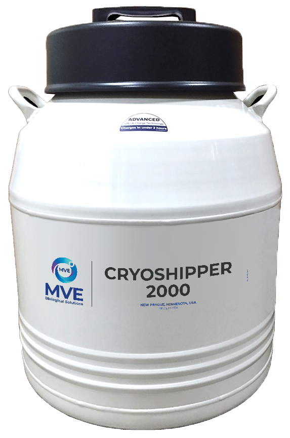 MVE CryoShipper 2000 (Capacity: 2000 x 2.0mL Vials) | LabRepCo, LLC