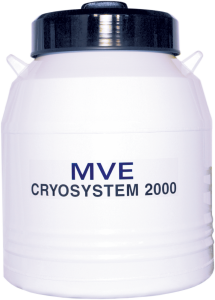 MVE CryoSystem 6000 Cryogenic LN2 Sample Storage with Full Auto