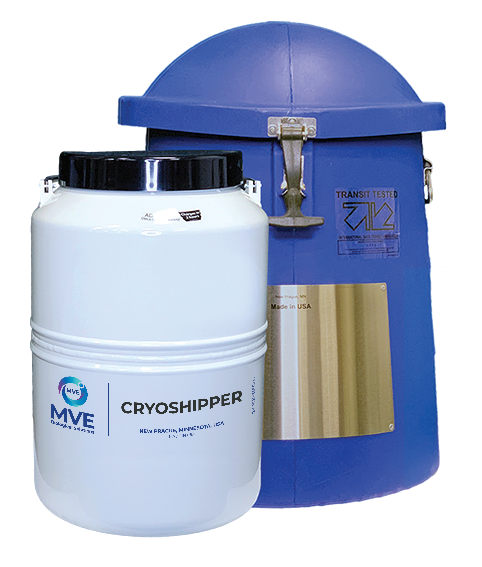 MVE CryoShipper XC CryoShipper with QWick™ Technology | LabRepCo