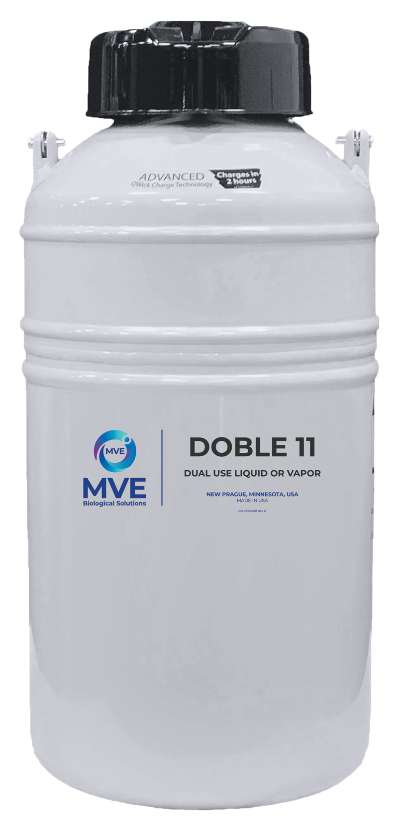 MVE Doble 11 Aluminum Cryogenic Dewar/Cryoshipper | LabRepCo, LLC