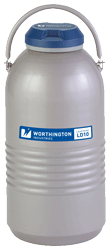 LD10 Aluminum Cryogenic Dewar (10 L) - LabRepCo, LLC