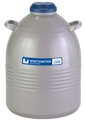 LAB 50 Aluminum Cryogenic Dewar (50L) - LabRepCo, LLC