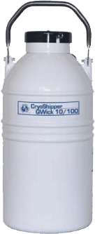 Doble QWick 10/660 CryoShipper with (6) 11" Canisters (Capacity: 660 x ...
