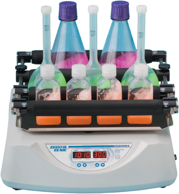 Orbital-Genie® Benchtop Orbital Shaker with Ratcheting Clamps (120V ...