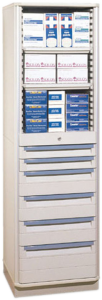 Metro Starsys® Single Wide Pre-Configured Tall Cabinet With Drawers ...