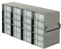 Freezer Racks for Microtiter Plates & Microtube Boxes | 4 Deep x 5 High