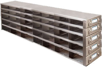 Drawer Freezer Racks for Storage of 35 Microtiter Plates & ROBO Racks