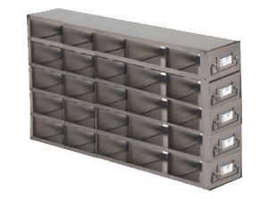 Upright Freezer Drawer Racks for (25) Total 96-Well Matrix Boxes ...