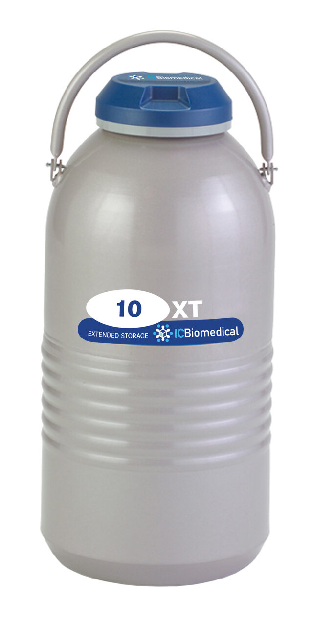 IC Biomedical XT10 Cryogenic Sample Storage with 11" Canisters