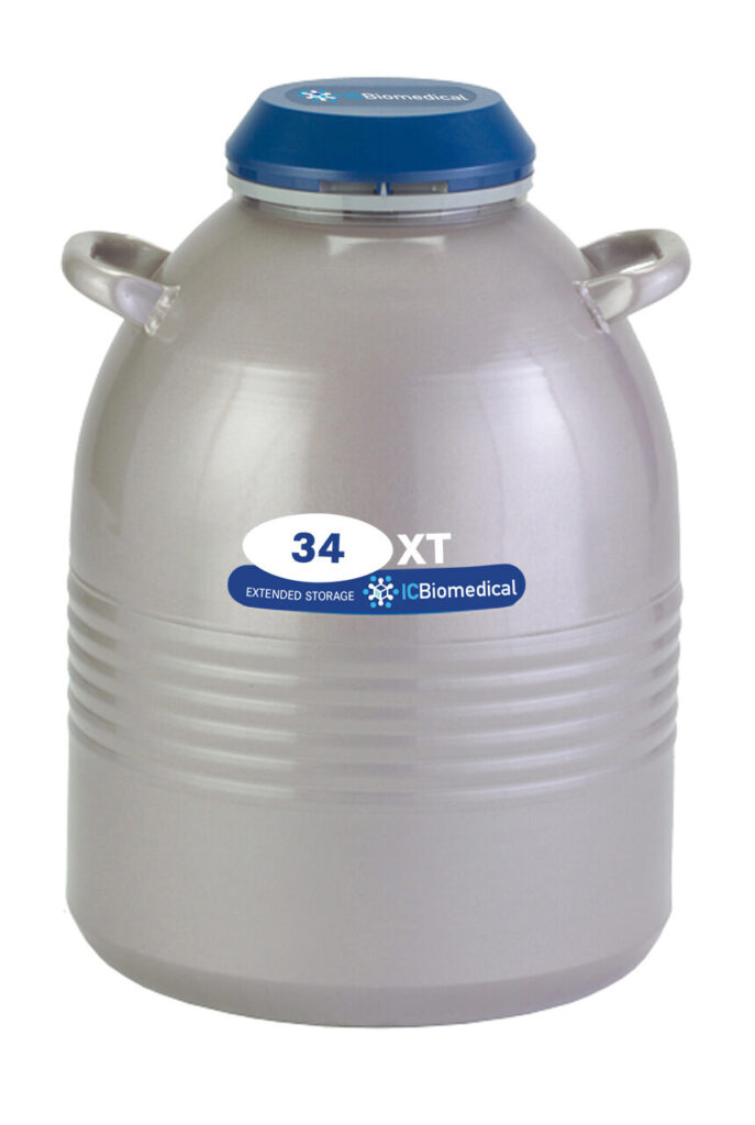 IC Biomedical XT34 Cryogenic Sample Storage with 5" Canisters