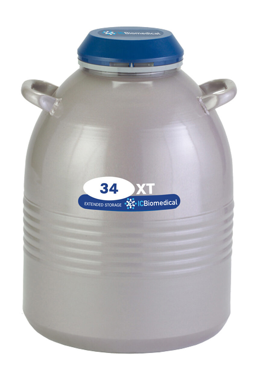 IC Biomedical XT34 Cryogenic Sample Storage with 5" Canisters