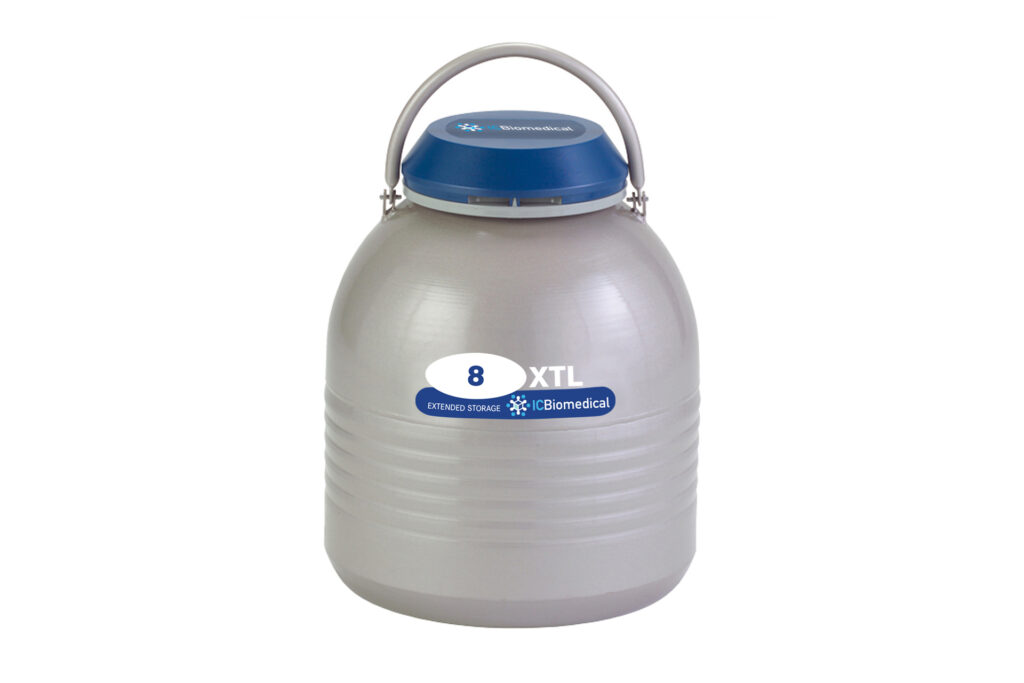 IC Biomedical XTL8 Cryogenic Sample Storage (750 x 1/2 cc Straws ...