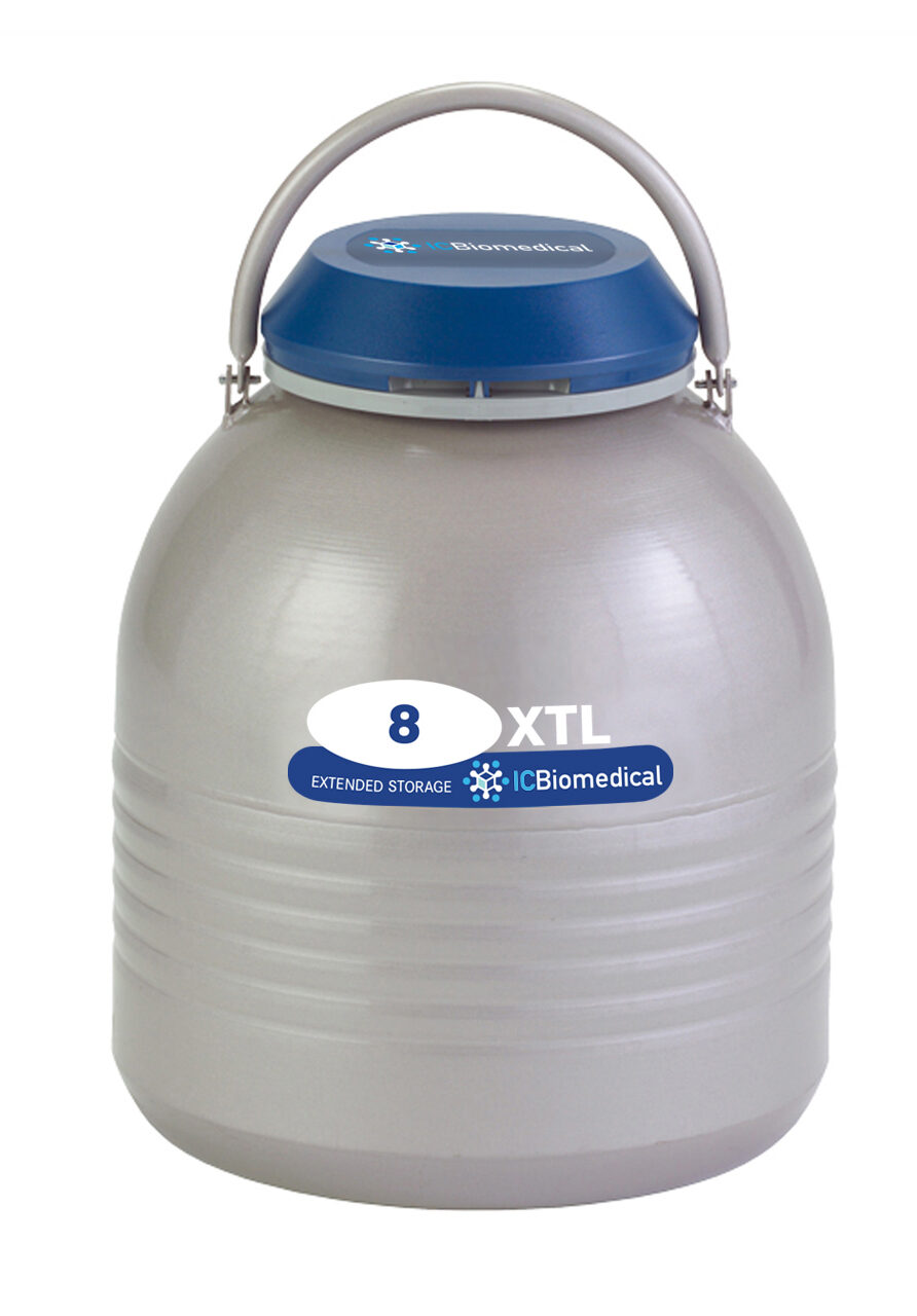 IC Biomedical XTL8 Cryogenic Sample Storage | 750 Straws