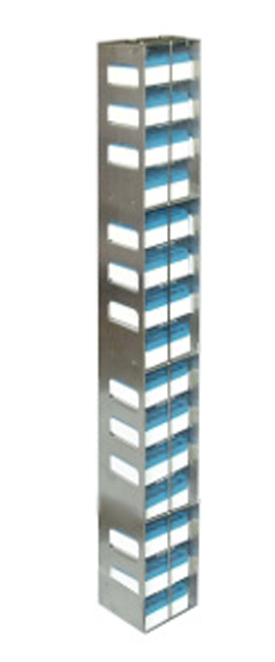 Aluminum Vertical Freezer Racks | 2 Inch Polycarbonate Mini Boxes | 15 ...