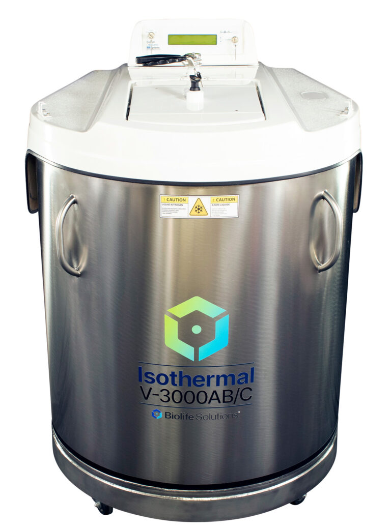 Custom BioGenic Systems V-3000AB-C Carousel Isothermal LN2 Freezer ...