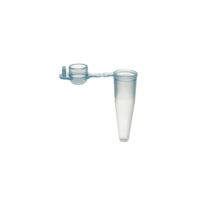 Flat Top PCR Reaction Tube for 0.2 ml with Snap Cap | Blue