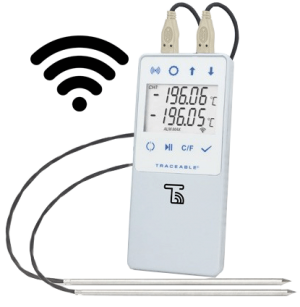 TraceableLIVE® WiFi Datalogging Refrigerator/Freezer Thermometer with ...