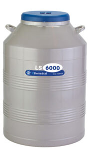 IC Biomedical LS6000 | LN2 Dewar | LN2 Freezer | Cryogenic Storage