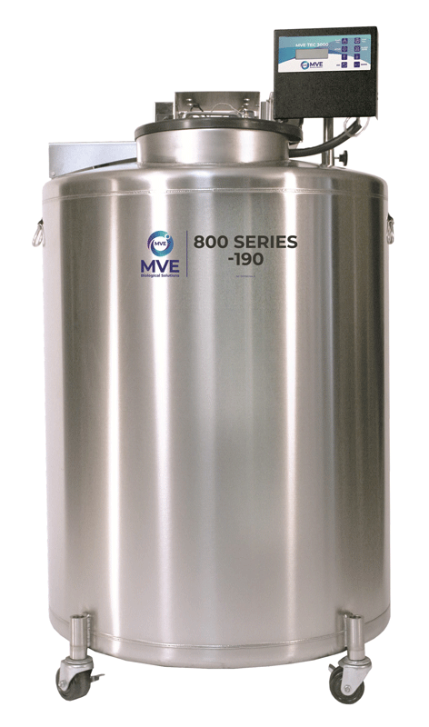MVE 819p-190 LN2 Freezer with Full Auto & Gas Bypass
