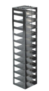 12 Boxes High Vertical Freezer Racks | 2 Inch Mini Boxes