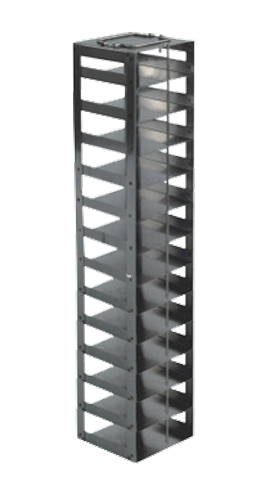 13 Boxes High Vertical Freezer Racks | 2 Inch Mini Boxes