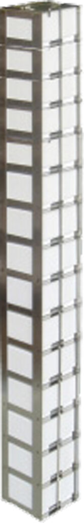 Vertical Freezer Racks With (15) 2 Inch Mini Fiberboard Boxes