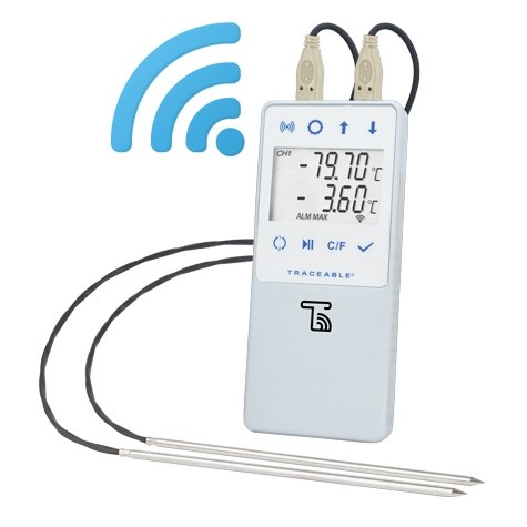 TraceableLIVE® ULT Temperature Wi-Fi Datalogging Thermometer with ...