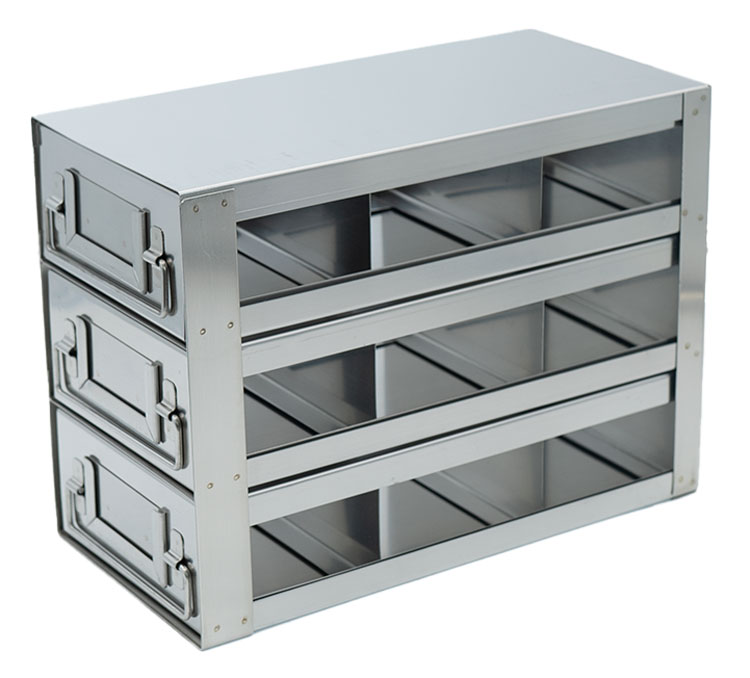 Upright Freezer Drawer Racks for (9) Total 96-Well Matrix Boxes ...