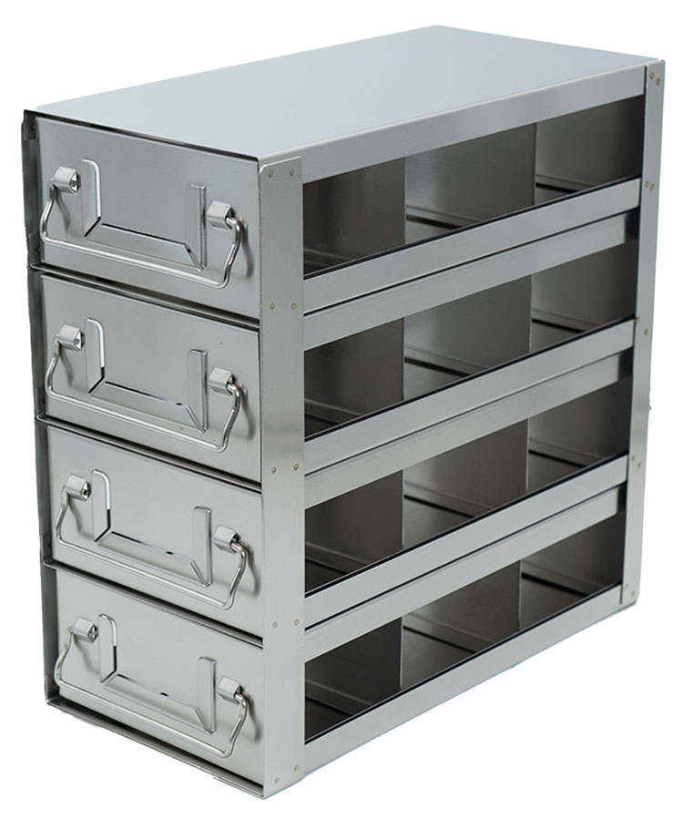 Upright Freezer Drawer Racks for (12) Total 96-Well Matrix Boxes ...