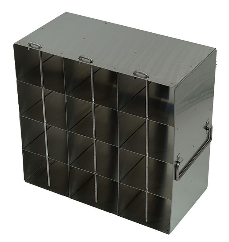 Upright Freezer Racks | MATRIX Boxes | FluidX Boxes | 12 Boxes Total
