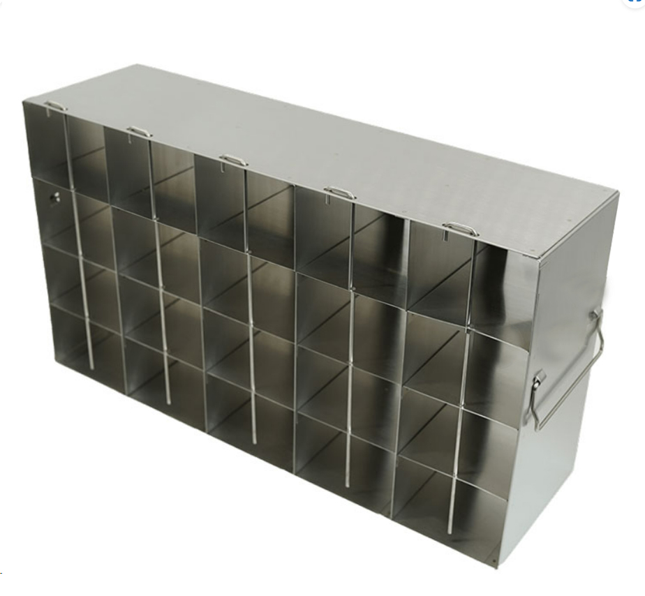 Upright Freezer Racks | MATRIX Boxes | FluidX Boxes | 20 Boxes Total