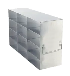 Upright Freezer Racks for Standard 3 inch Boxes | Boxes 3 Deep x 4 High