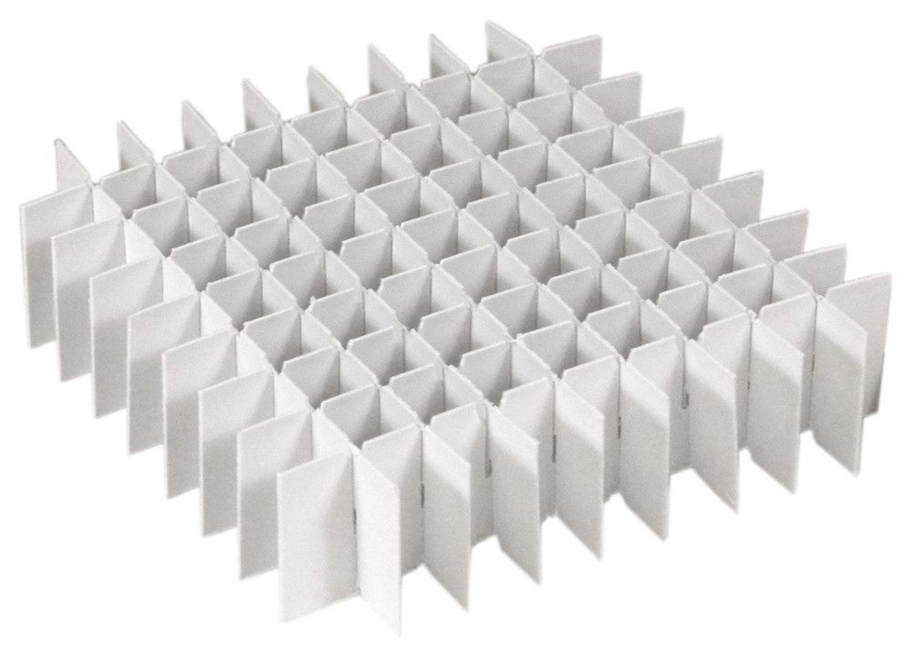 100 Cell Box Divider for 2" & 3" Fiberboard Boxes | Qty of 48 | LabRepCo