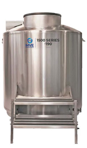 MVE 510AF-GB Liquid Nitrogen LN2 Freezer With Full Auto Control & Gas ...