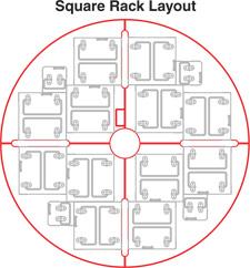 ECF-15-2_CHARTMVE_34.5_28.8_REGULAR_RACK_FOR_2"_BOXES | LabRepCo, LLC