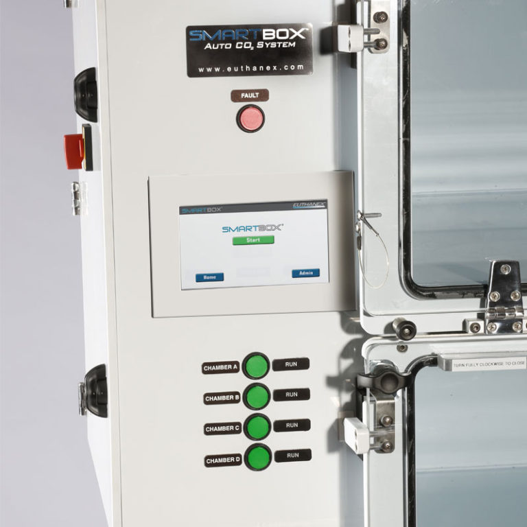 TSVF-4 Multi-Level Selection Four Chamber Rack Euthanasia System