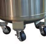 Dura-Cyl 230-Liter Liquid Nitrogen (LN2) Supply Tank with Round Caster ...