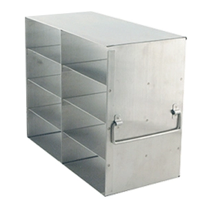 Upright Freezer Racks for Standard 2 inch Boxes | Boxes 2 Deep x 4 High