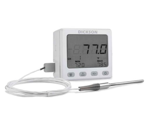 Single Probe Data Logger Monitoring Kit for -100.0°C to 176.0°C Storage