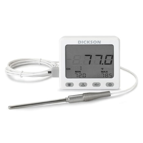 Single Probe Data Logger Monitoring Kit for -100.0°C to 176.0°C Storage