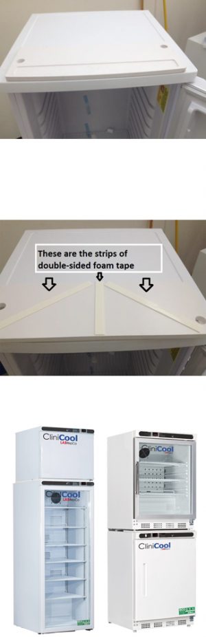 Install a Stacking Kit for LabRepCo Stacked Refrigerator/Freezers