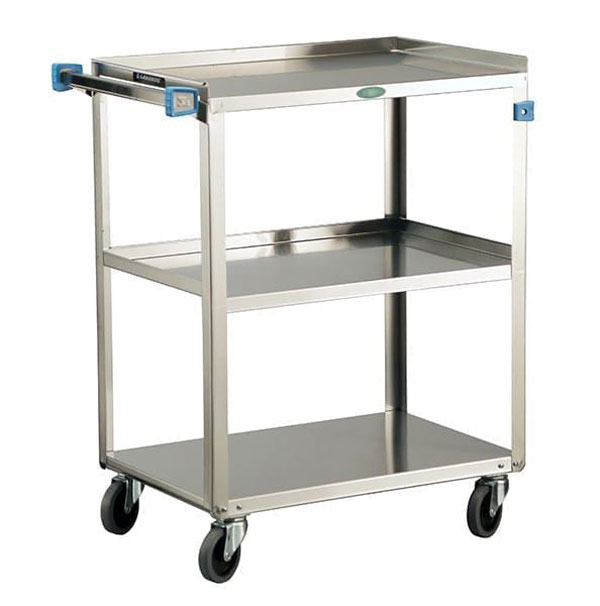 Lakeside 422 Standard-Duty Laboratory Utility Cart | 3 Shelves | 500lbs ...