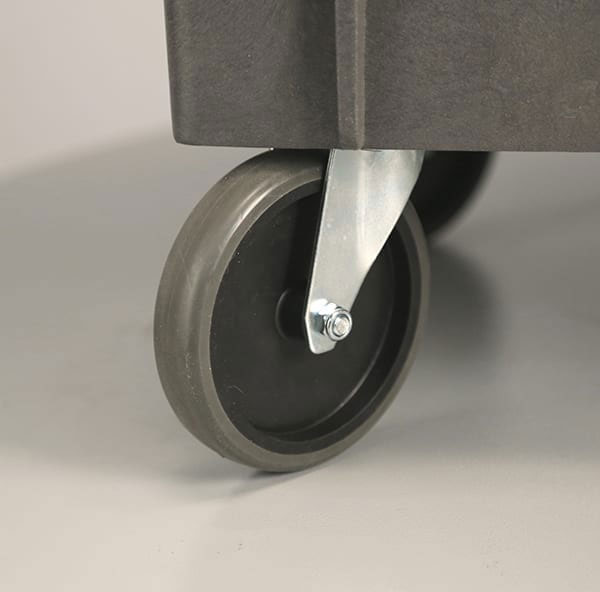 Lakeside 2521 Plastic Utility Cart (17"x 34") | 2 Shelves | 500lbs Capacity