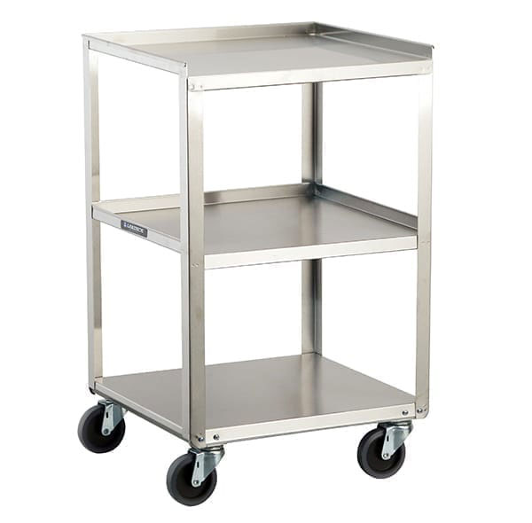 Lakeside 359 Compact Utility Cart (16.75"x 18.75") | 3 Shelves | 300 Lb ...