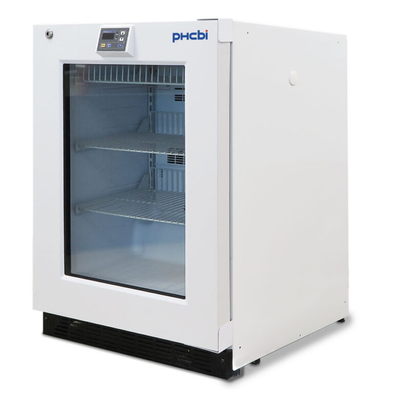 PHCbi 5.0 Cu. Ft. Glass Door Undercounter Medical Refrigerator